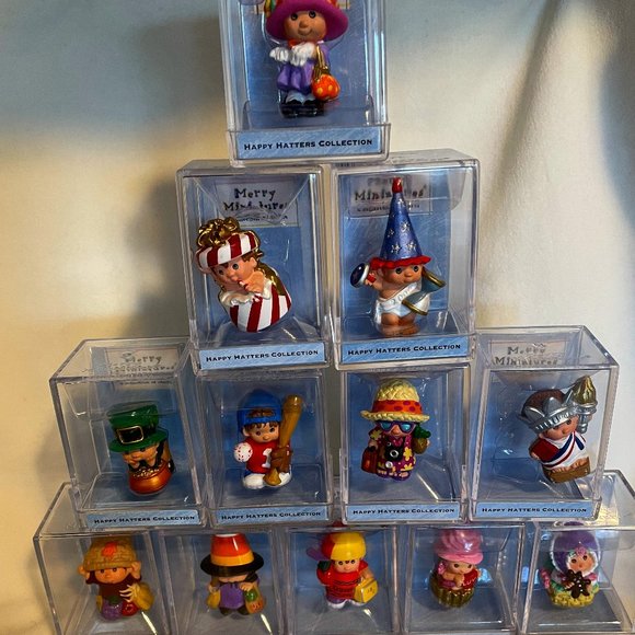 Hallmark | Accents | Happy Hatters Merry Miniature Collection | Poshmark